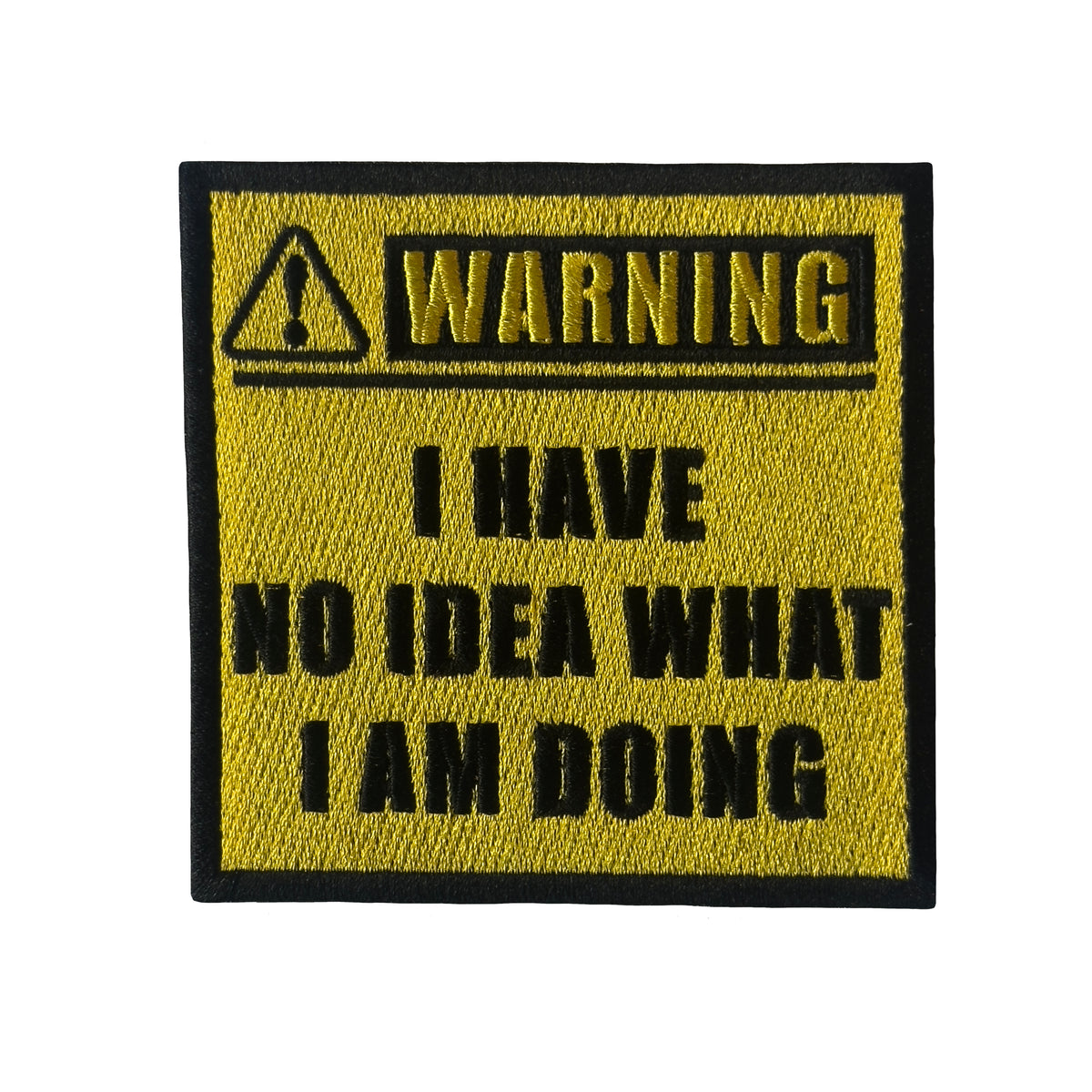 WARNING - Brodert Patch – russering