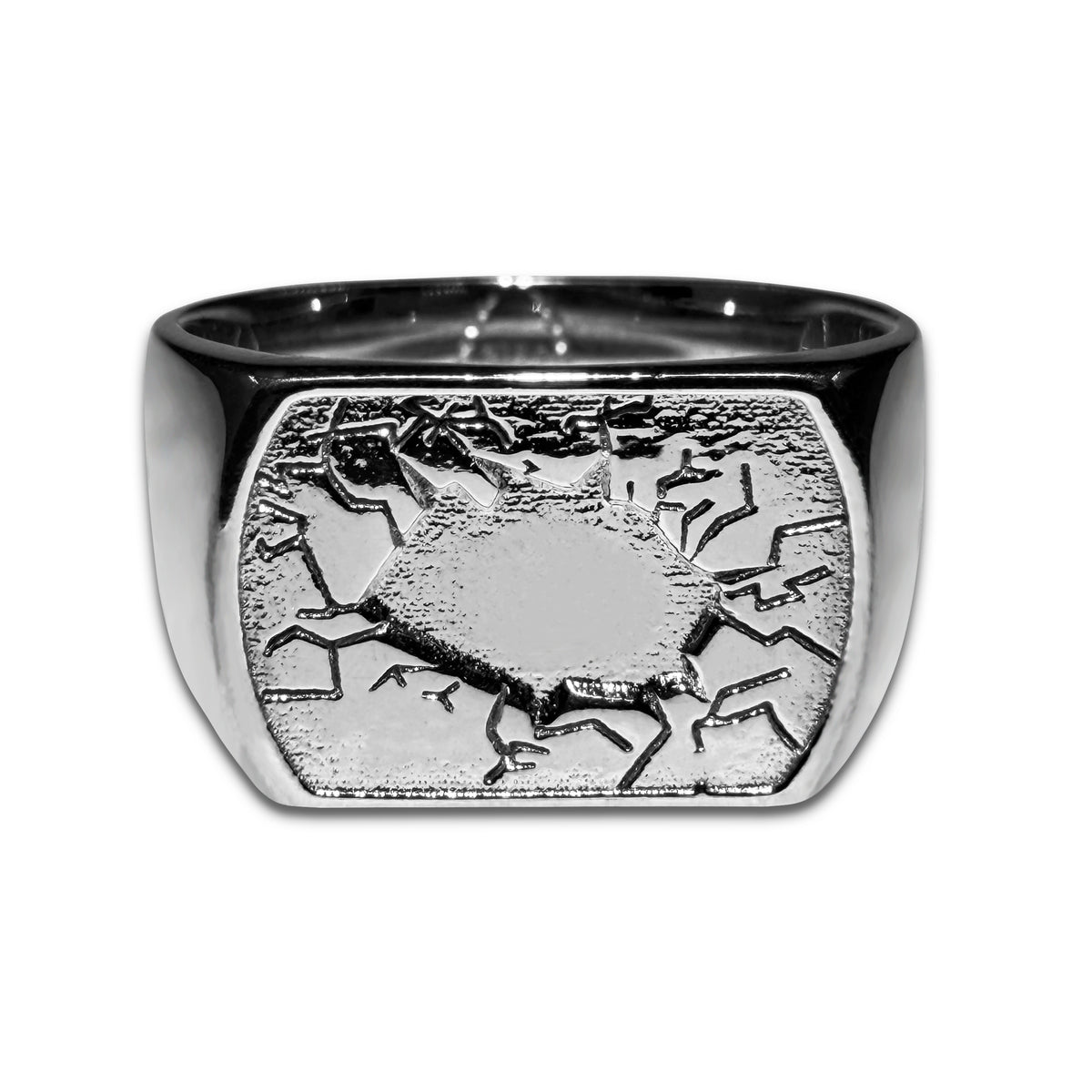Knust Ring - 925 S – russering